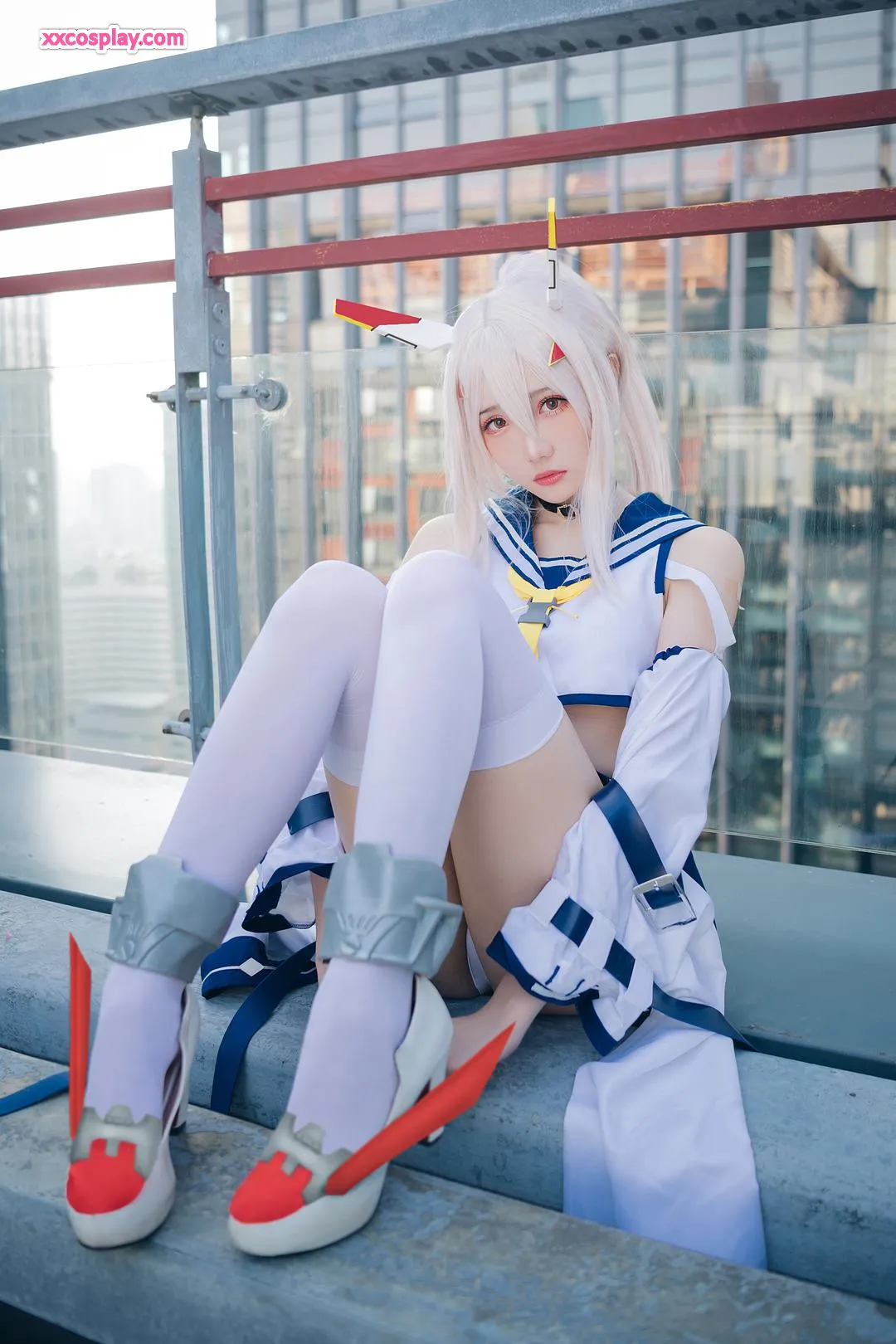 瓜希酱 绫波（碧蓝航线）Cosplay | xxcosplay